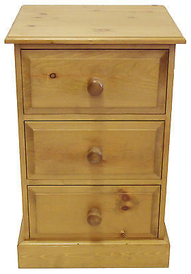 Pine bedside cabinets store