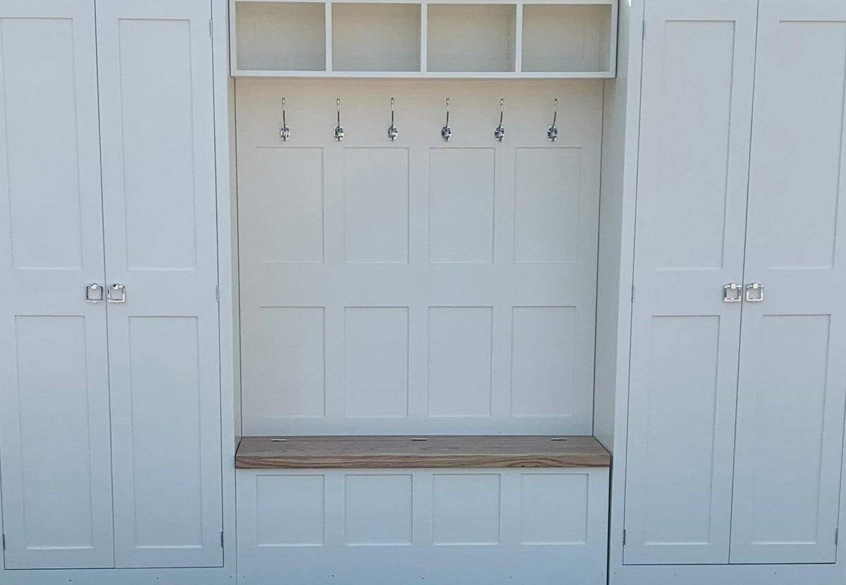 *8 Door COMBINATION Hall, Utility Room/Cloak Room Storage Cupboard wit ...
